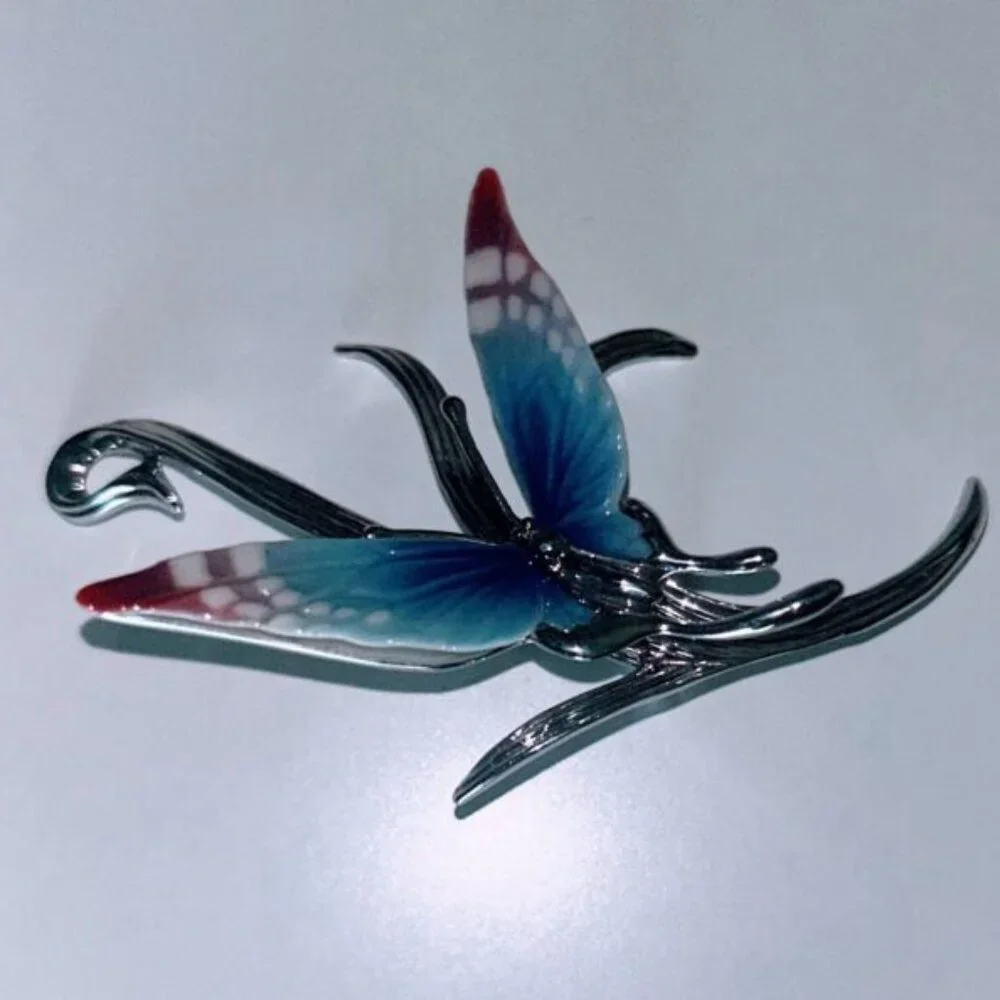 Franz Jewelry Collection | Jewelry | Franz Porcelain Butterfly Silver ...